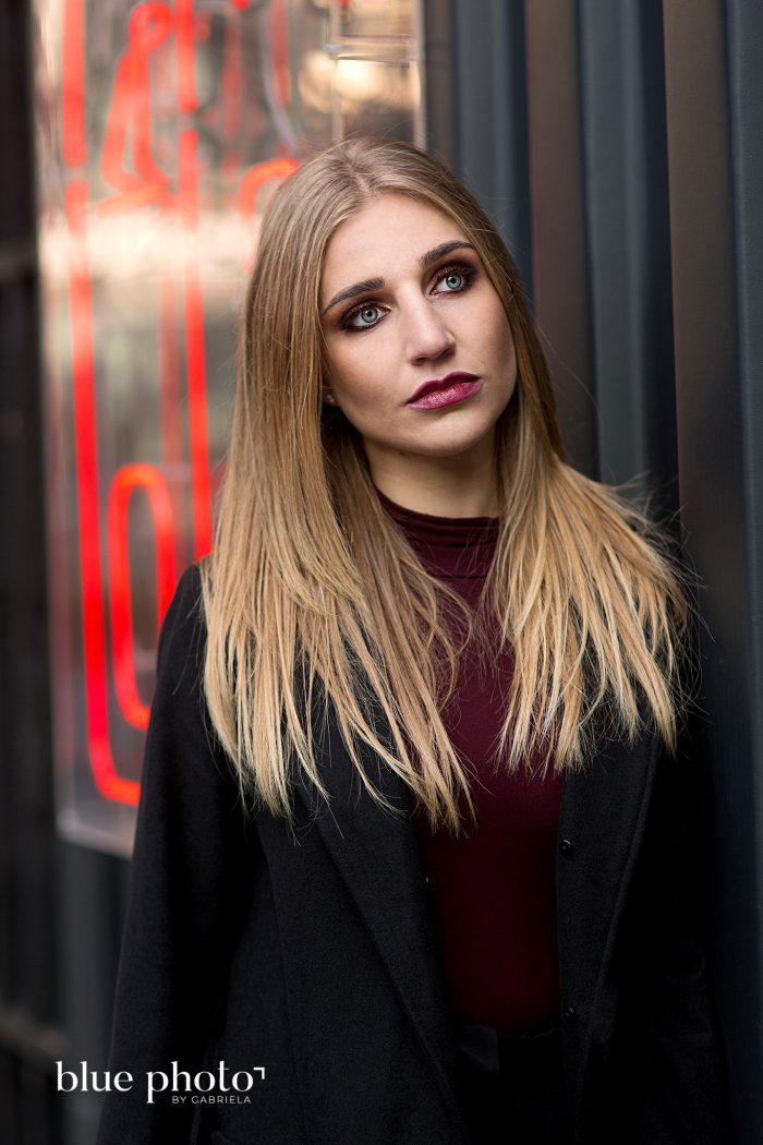 London Portrait Photography Gallery - Blue Photo